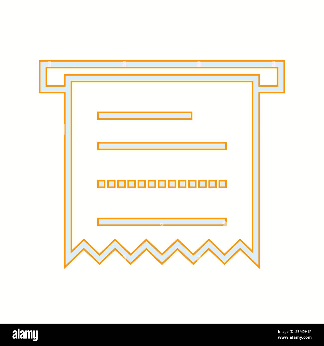 Beautiful Receipt vector line icon Stock Vector Image & Art - Alamy