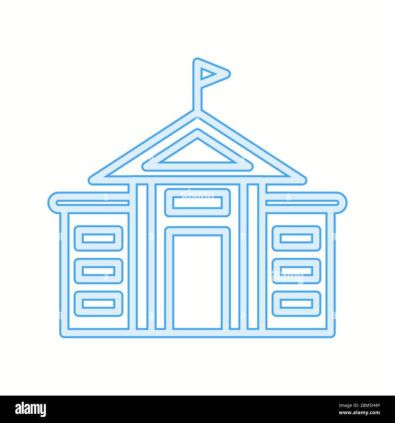 Beautiful college vector line icon Stock Vector Image & Art - Alamy