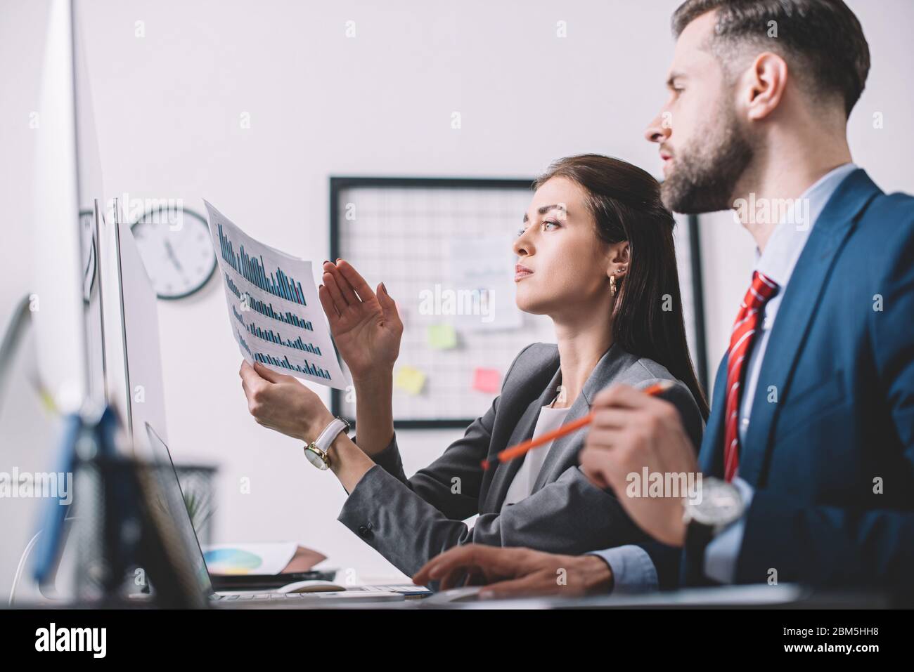 People assessing risk hi-res stock photography and images - Alamy