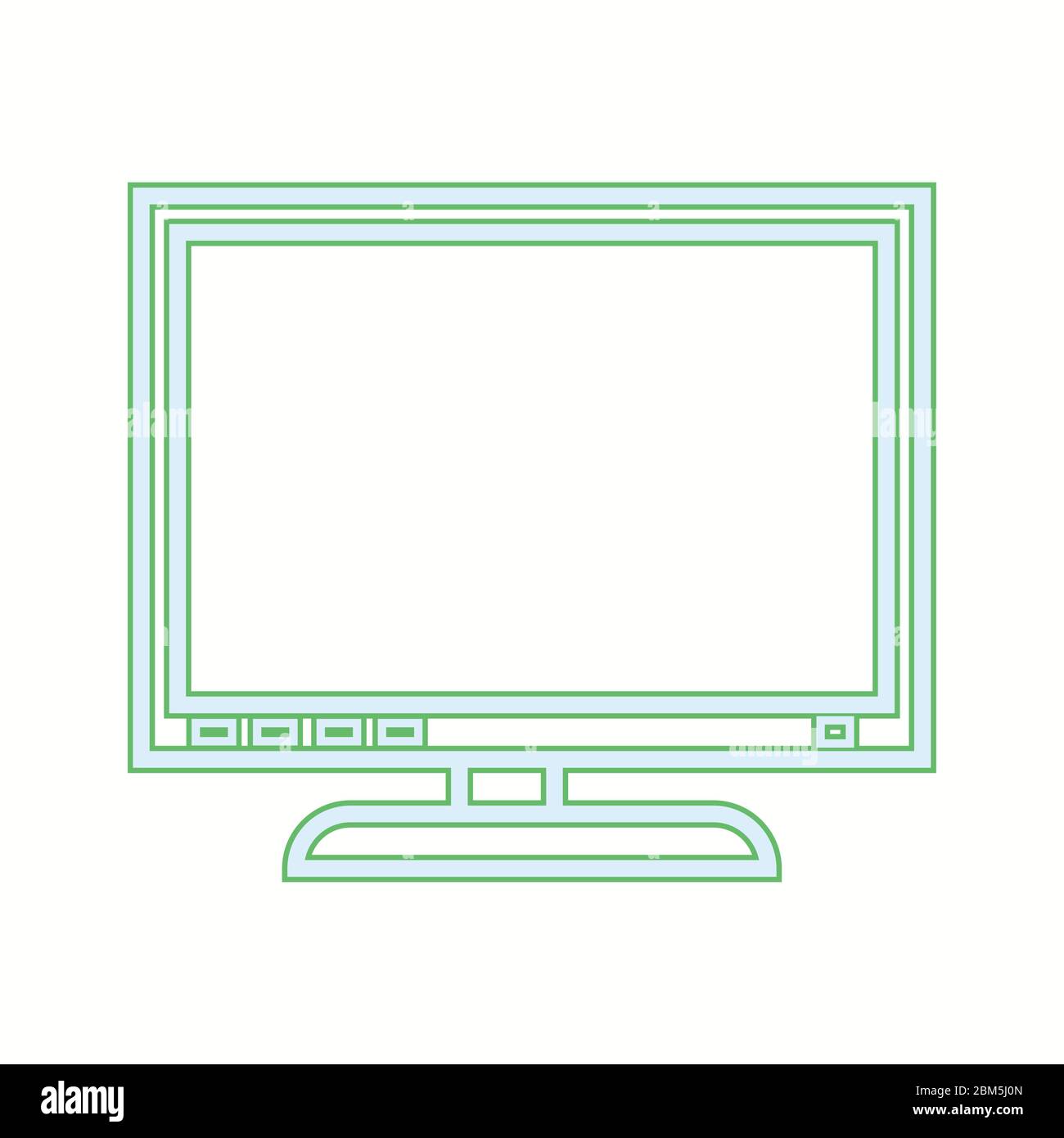 Beautiful Screen vector line icon Stock Vector Image & Art - Alamy