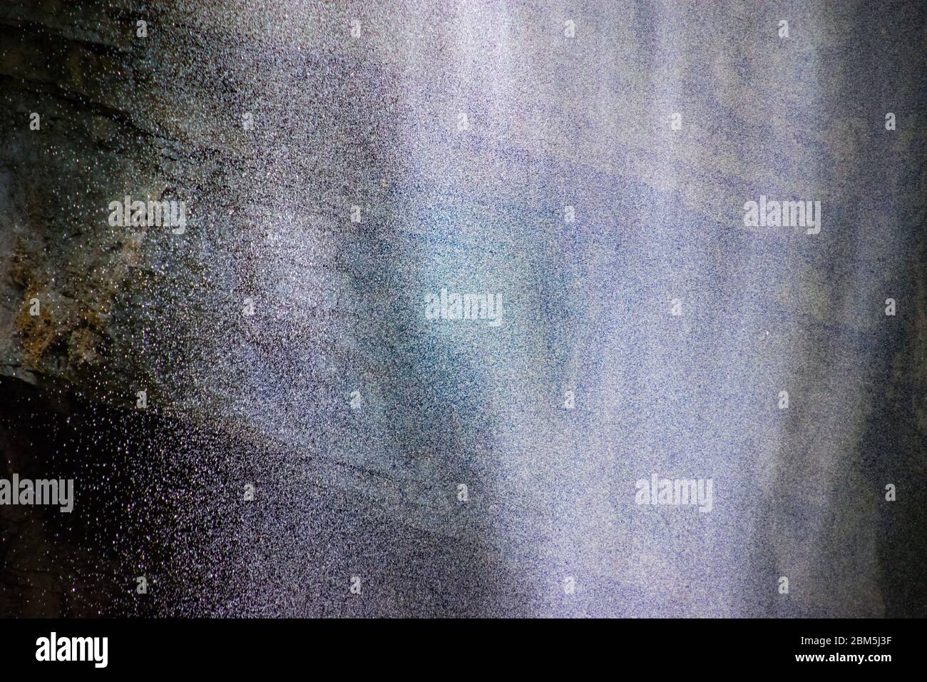 waterfall spray in the air Stock Photo - Alamy