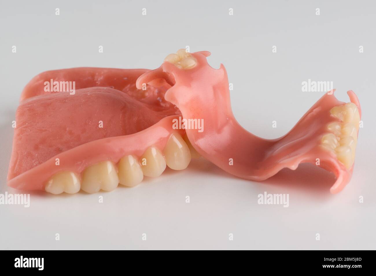 large image of a modern denture nylone on a white background Stock ...