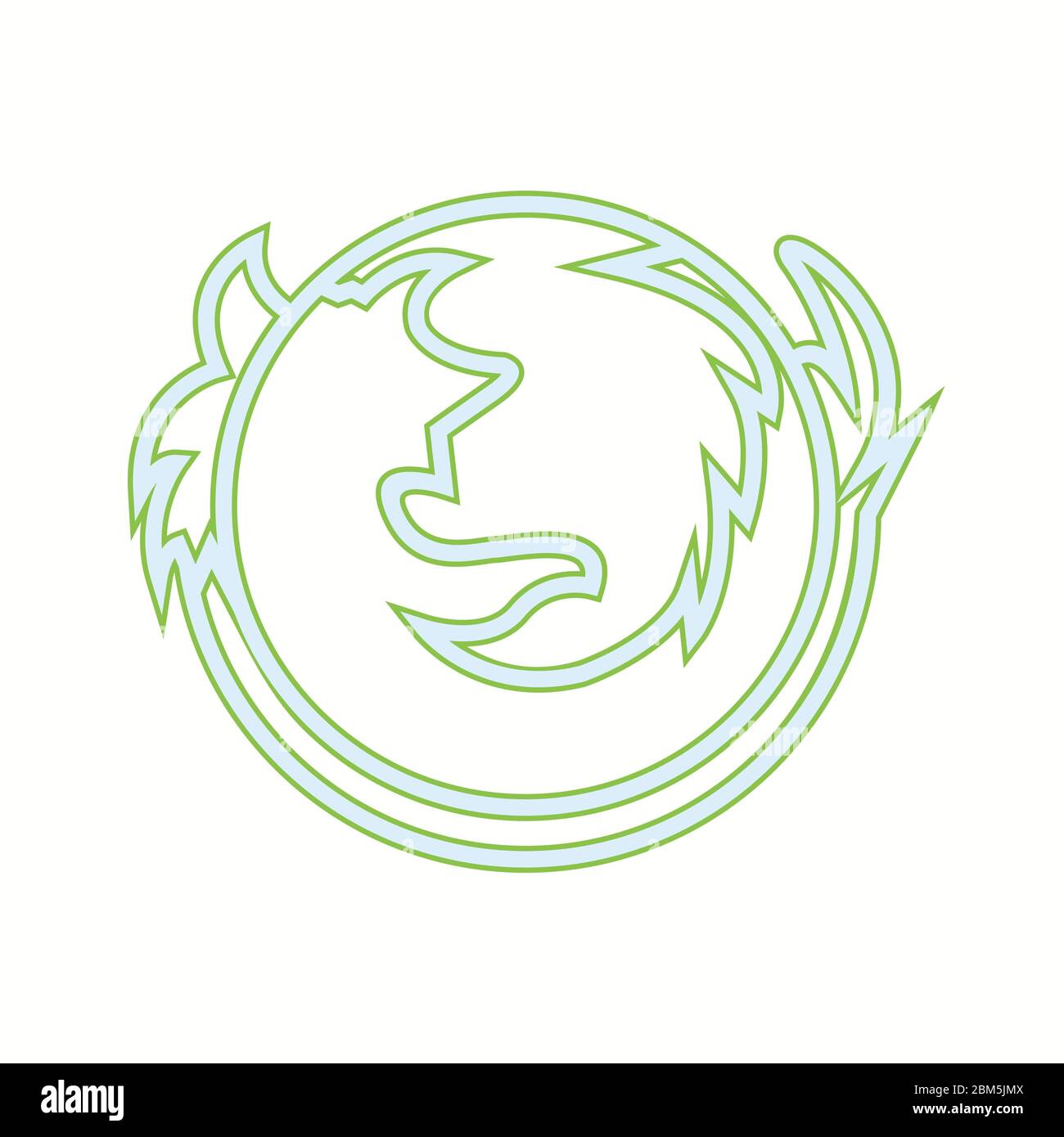 Firefox logo Stock Vector Images - Alamy