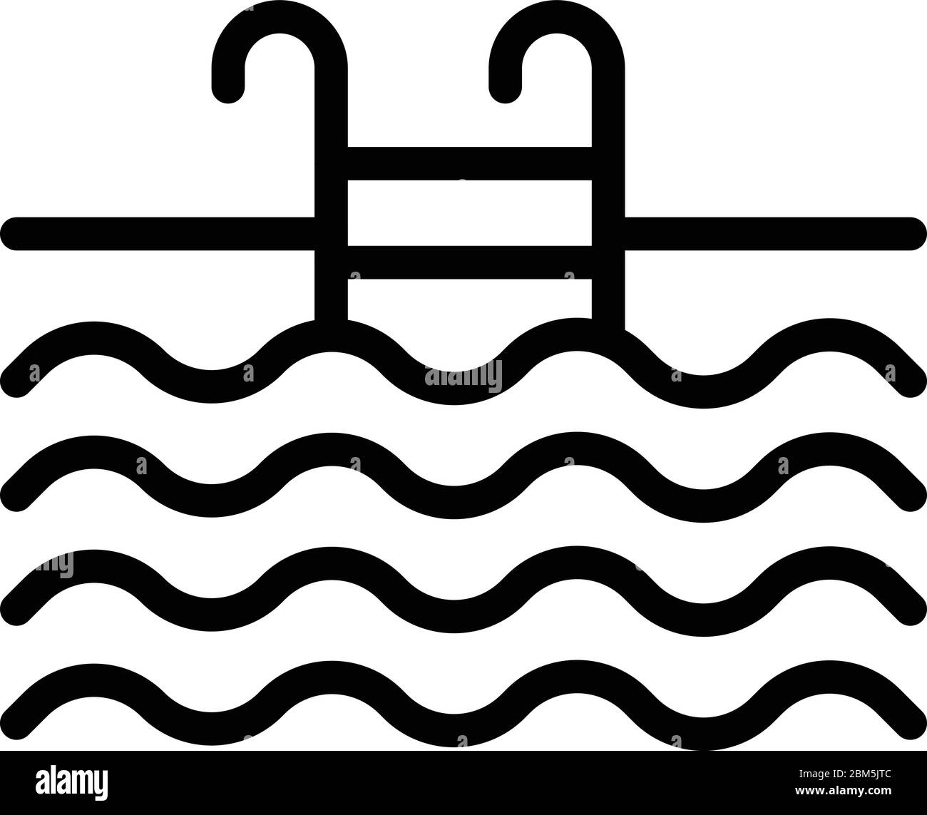 Swim pool icon, outline style Stock Vector Image & Art - Alamy