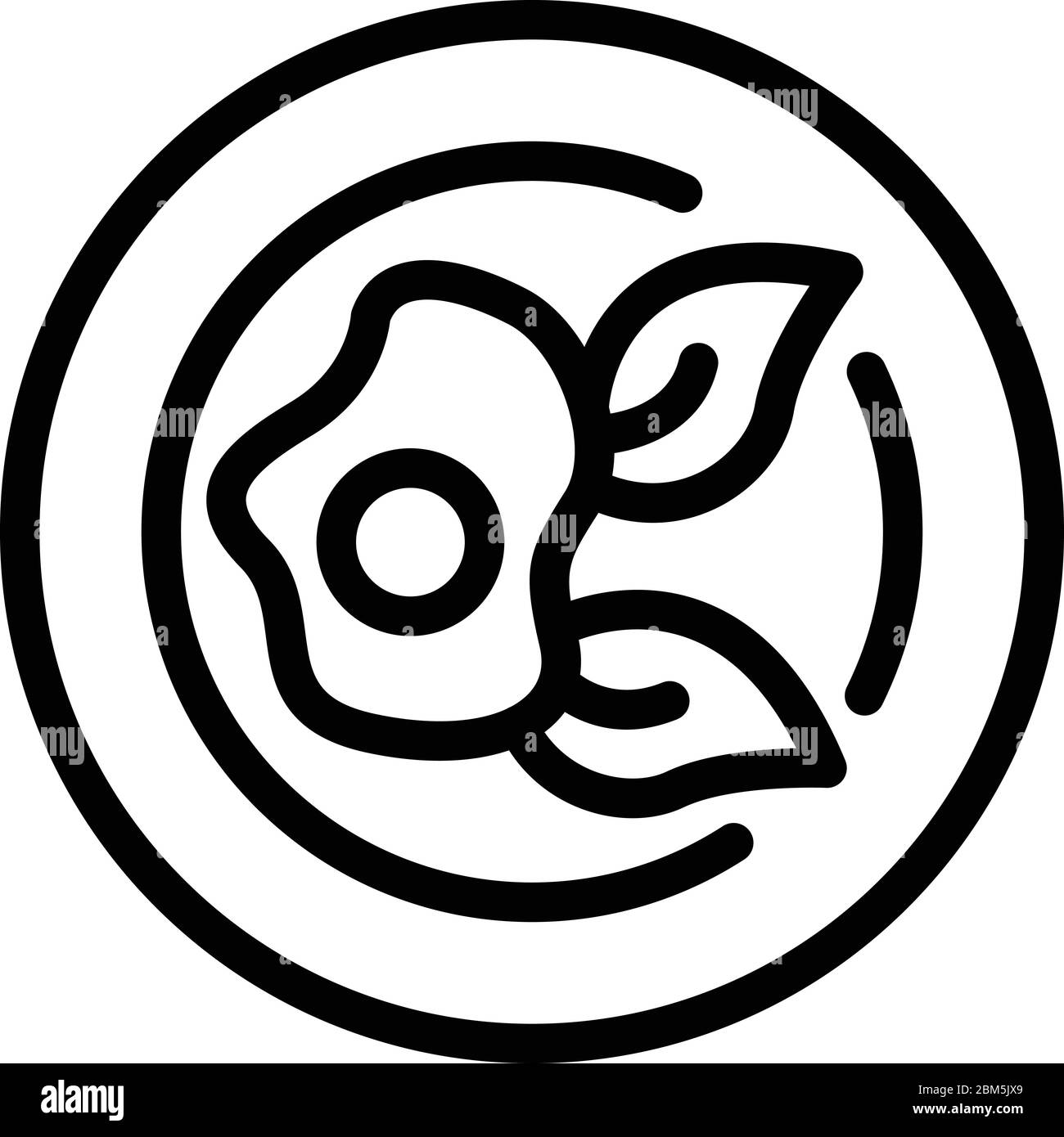 Healthy meal icon, outline style Stock Vector Image & Art - Alamy