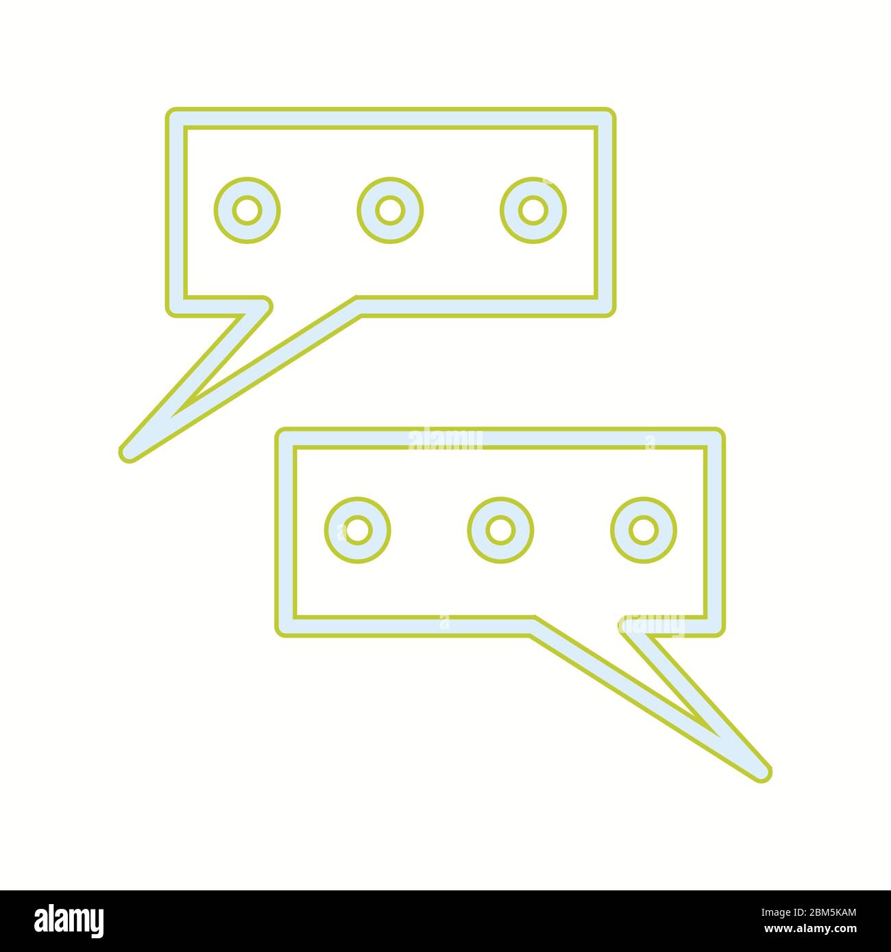 Beautiful Conversation vector line icon Stock Vector Image & Art - Alamy