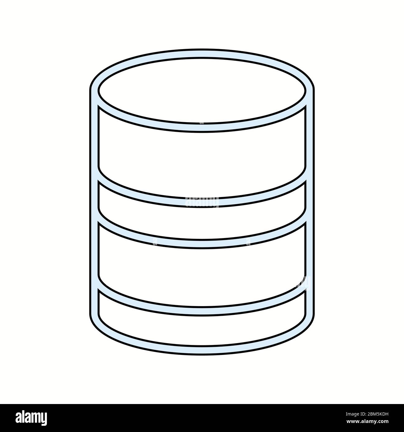 Beautiful Database vector line icon Stock Vector Image & Art - Alamy
