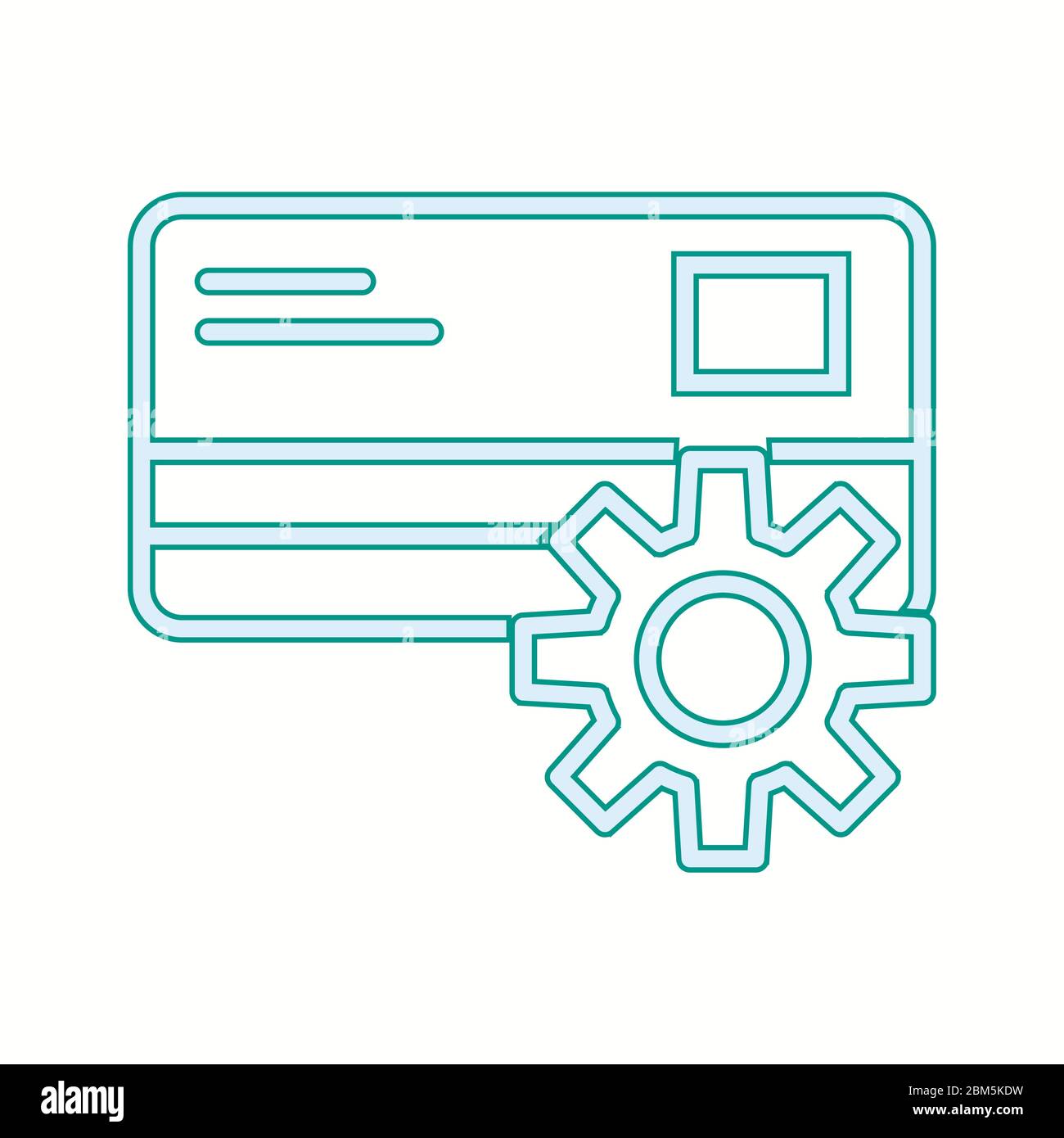 Beautiful Payment settings vector line icon Stock Vector Image & Art ...