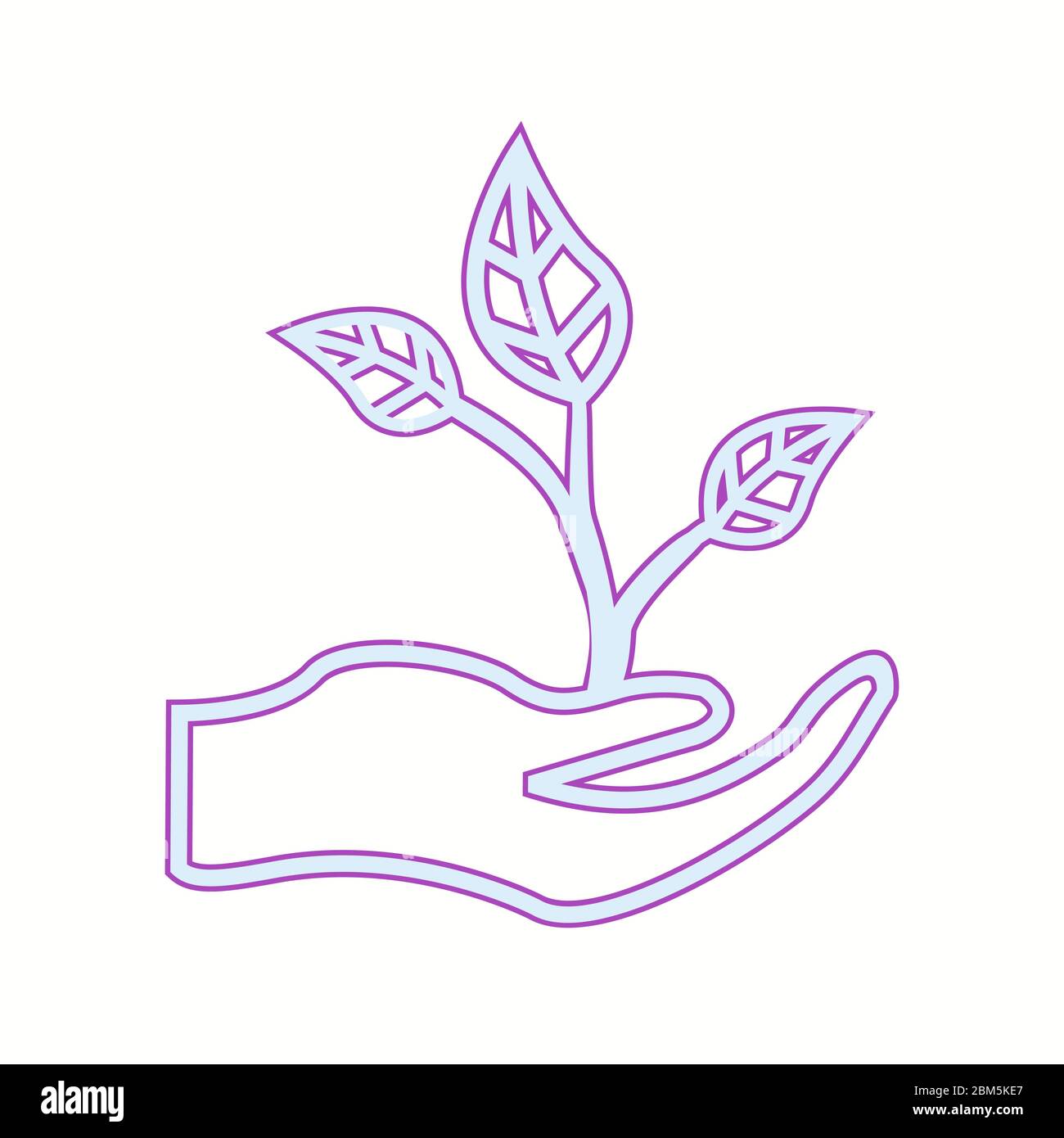 Beautiful Hope vector line icon Stock Vector Image & Art - Alamy