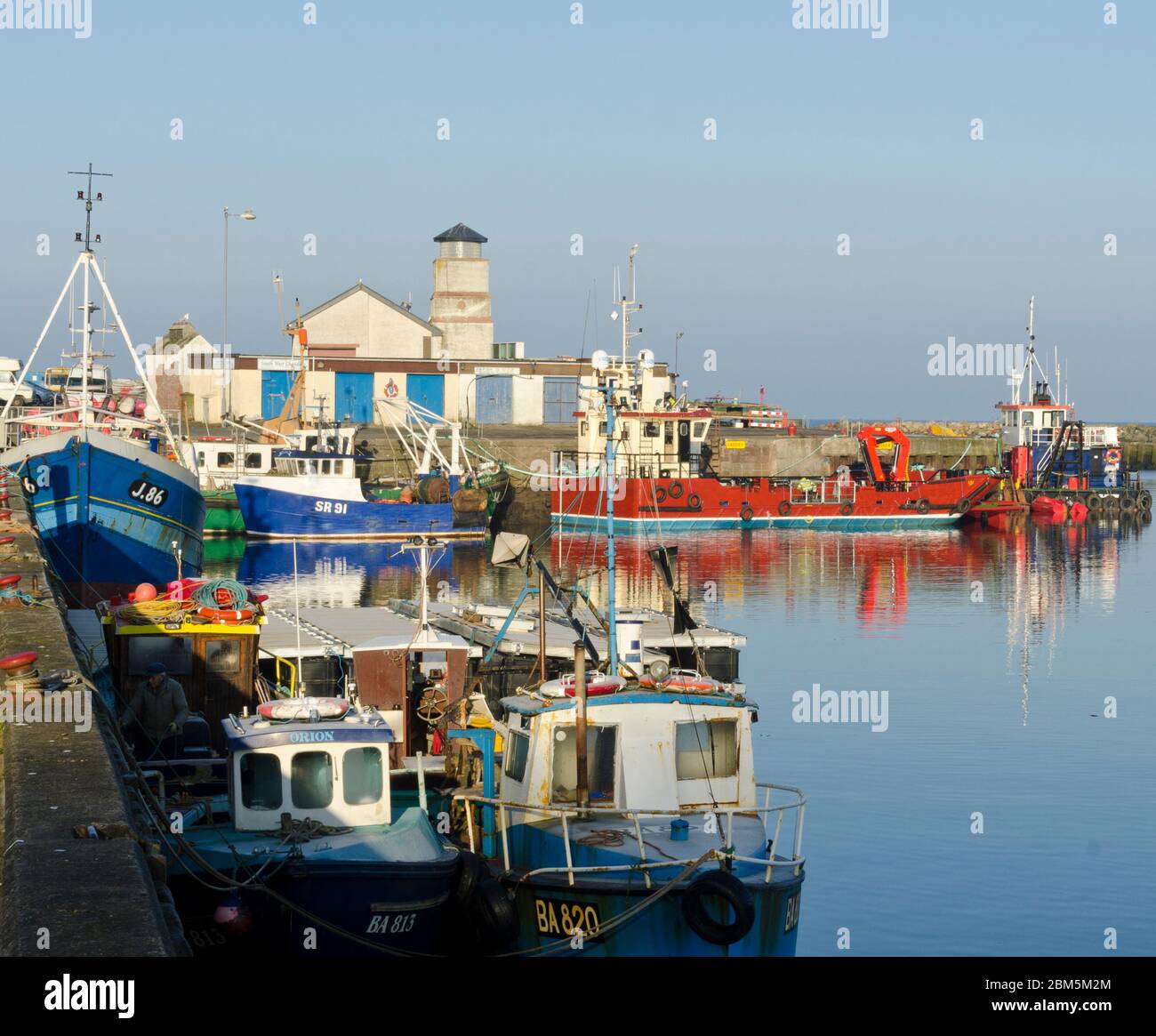 Girvan harbour hi-res stock photography and images - Alamy