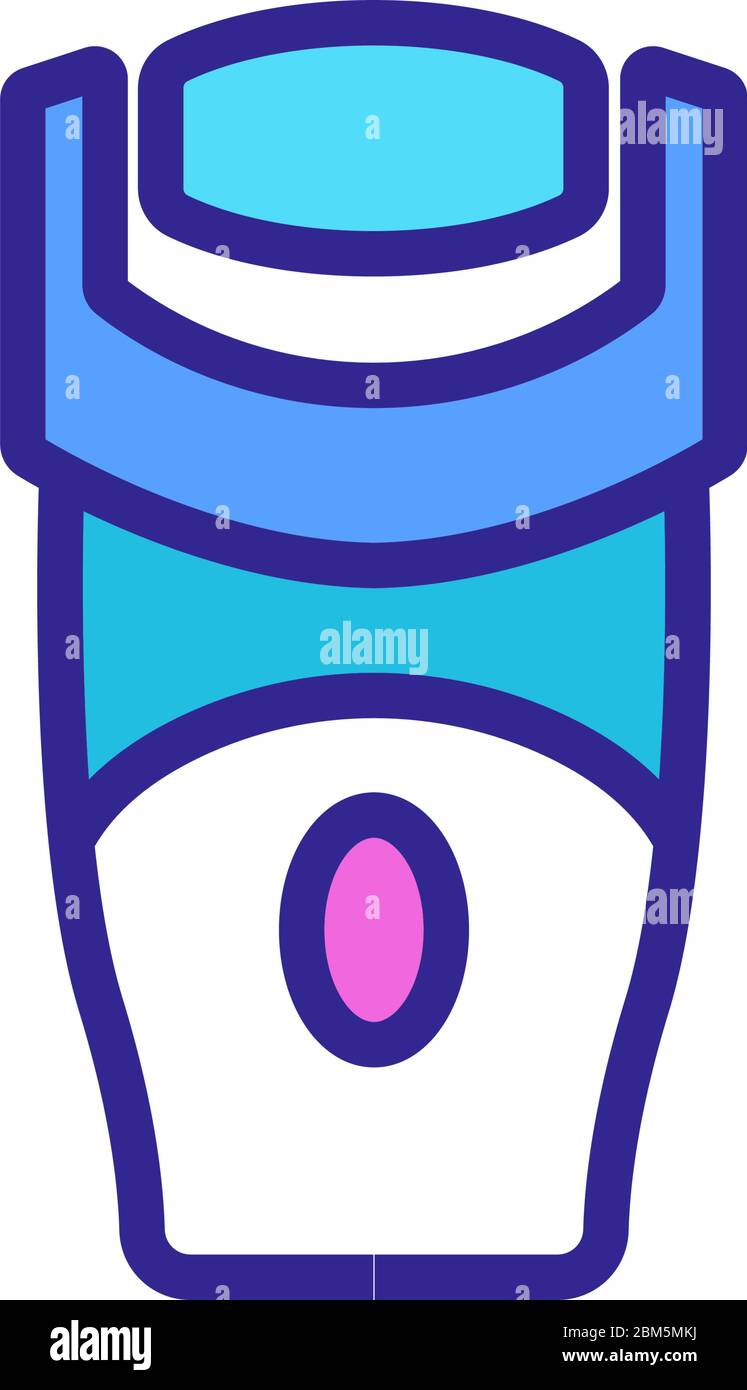 cordless side roller file icon vector outline illustration Stock Vector ...