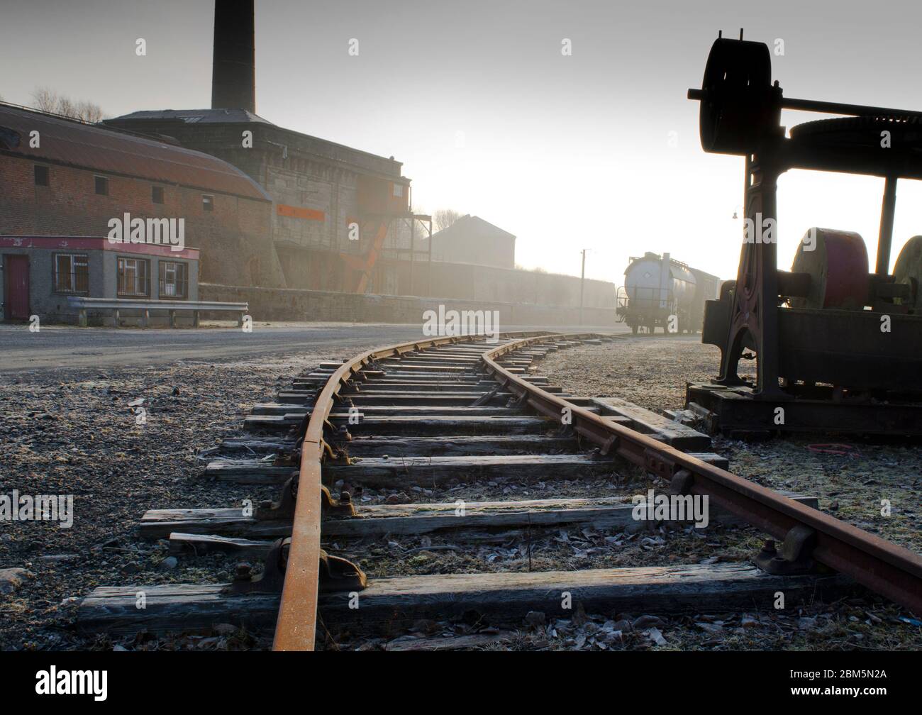 dunaskin, scottish industrial railway centre museum Stock Photo - Alamy