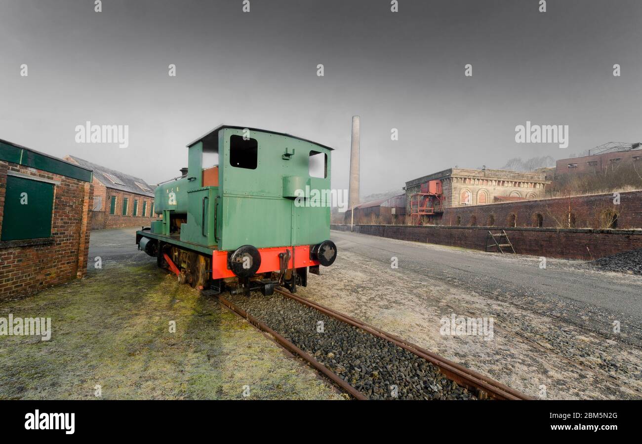 dunaskin, scottish industrial railway centre museum Stock Photo - Alamy