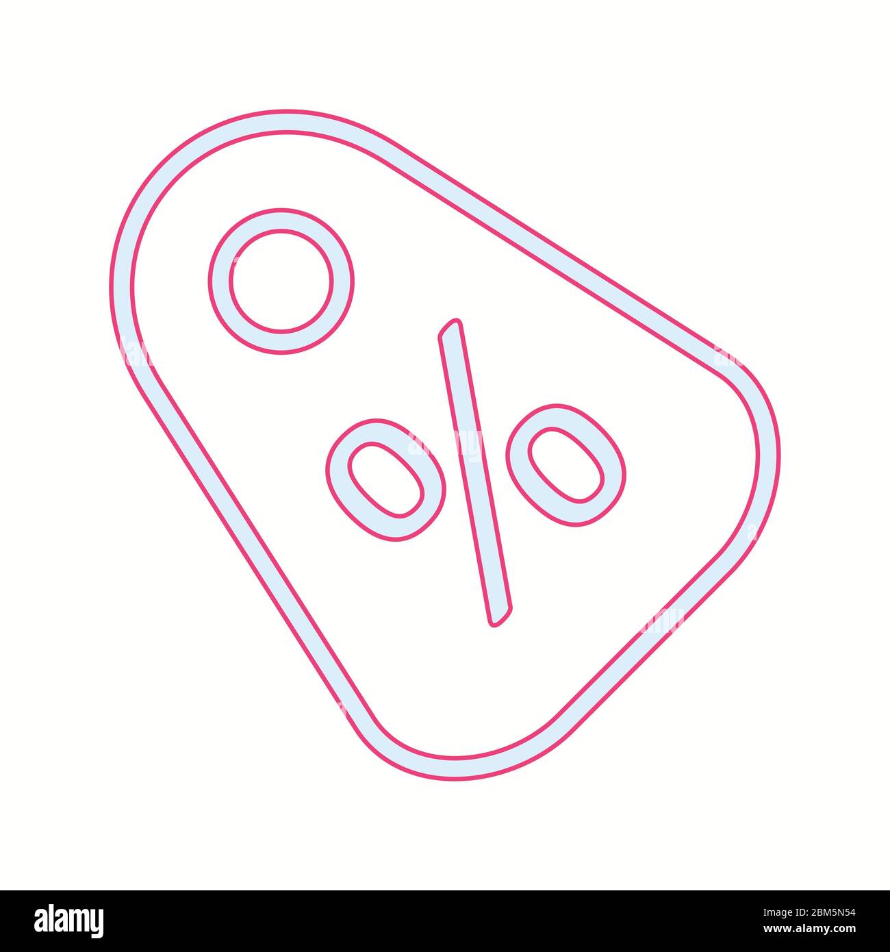 Beautiful Percentage tag vector line icon Stock Vector Image & Art - Alamy