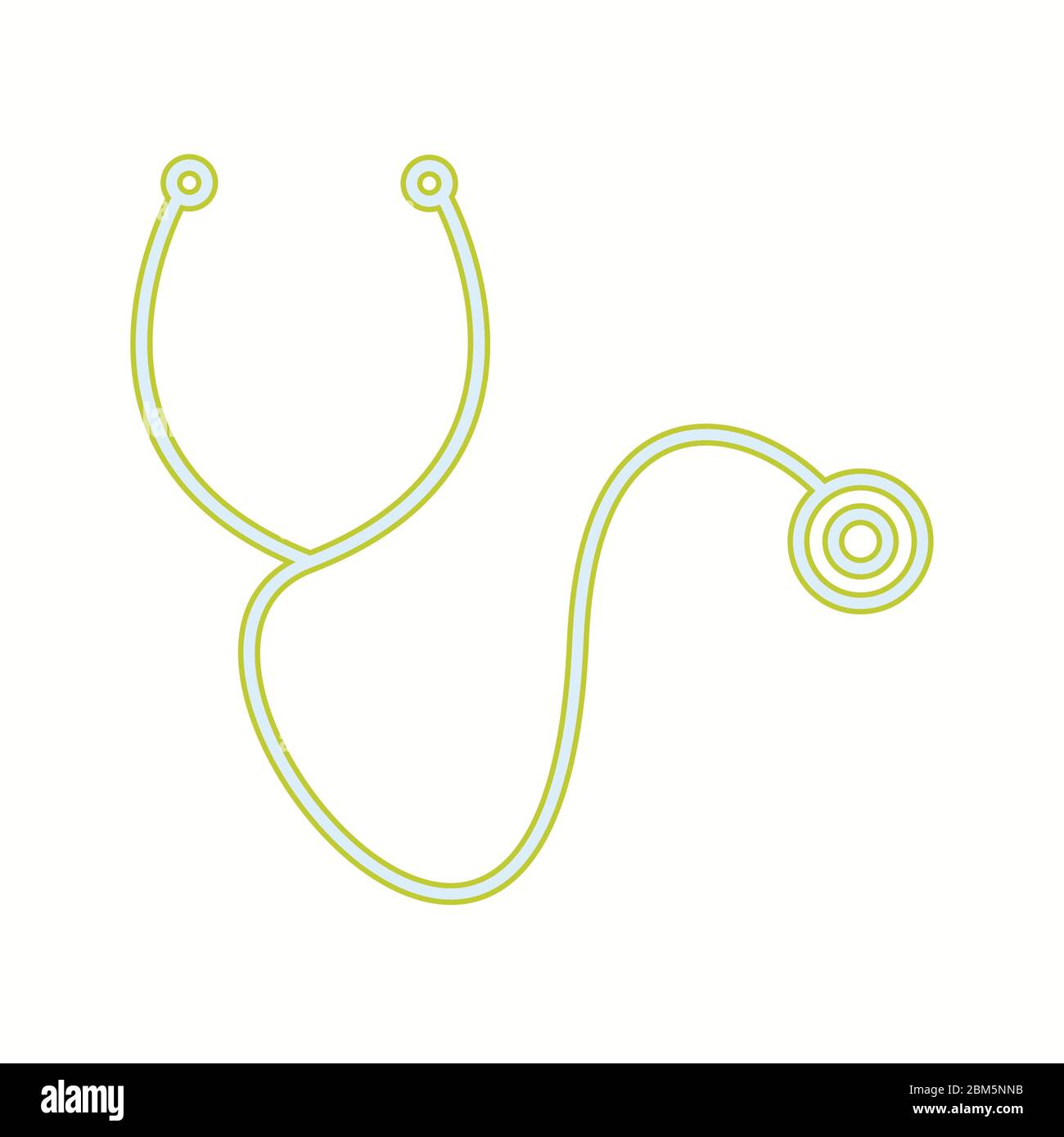 Beautiful stethoscope vector line icon Stock Vector Image & Art - Alamy