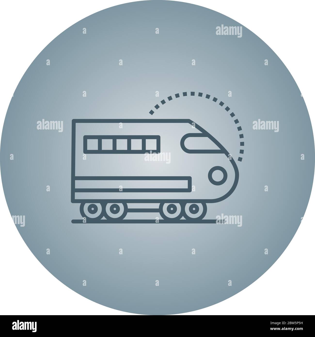 Beautiful Bullet train Vector line icon Stock Vector Image & Art - Alamy