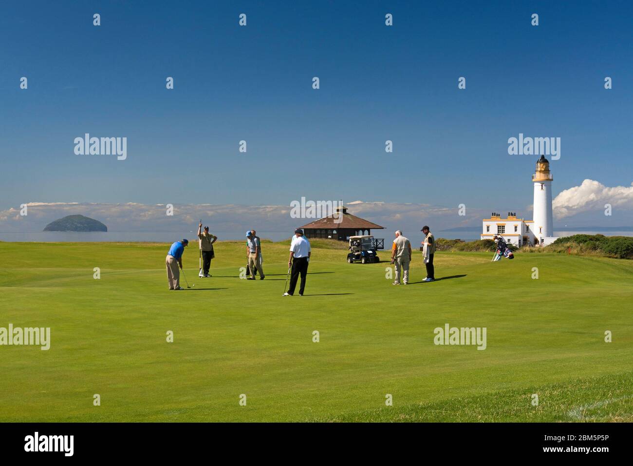 Turnberry golf course lighthouse hi-res stock photography and images ...