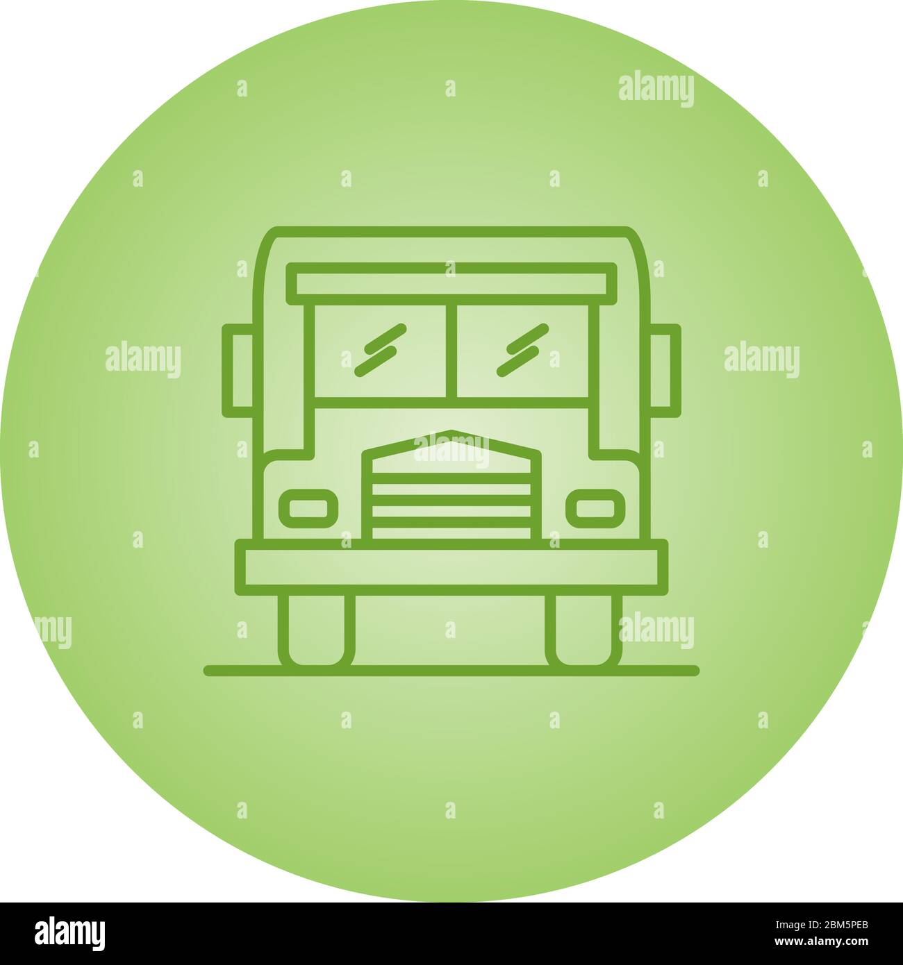 Beautiful Bus Vector line icon Stock Vector Image & Art - Alamy