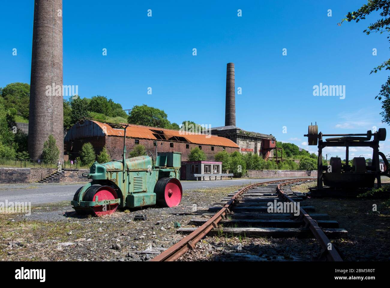dunaskin, scottish industrial railway centre museum Stock Photo - Alamy
