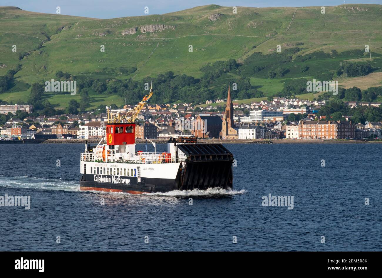 millport ferries from largs to millport, great cumbrae, ayrshire Stock ...
