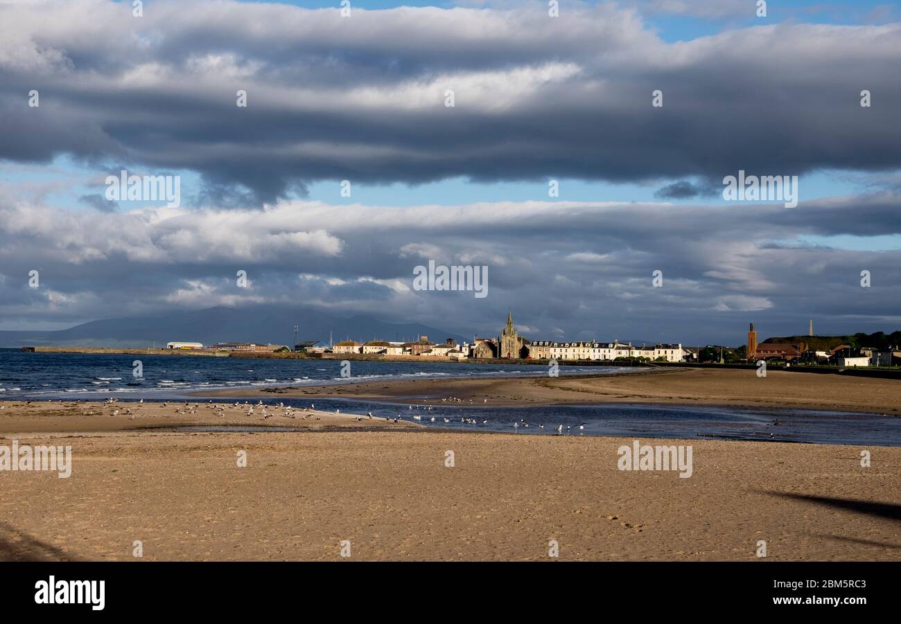 ardrossan from shore, ayrshire Stock Photo - Alamy