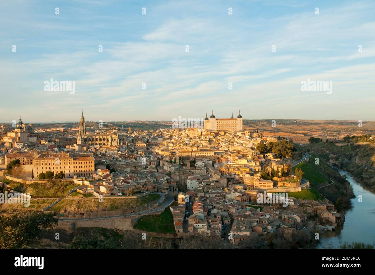 Overview. Toledo, Spain Stock Photo - Alamy