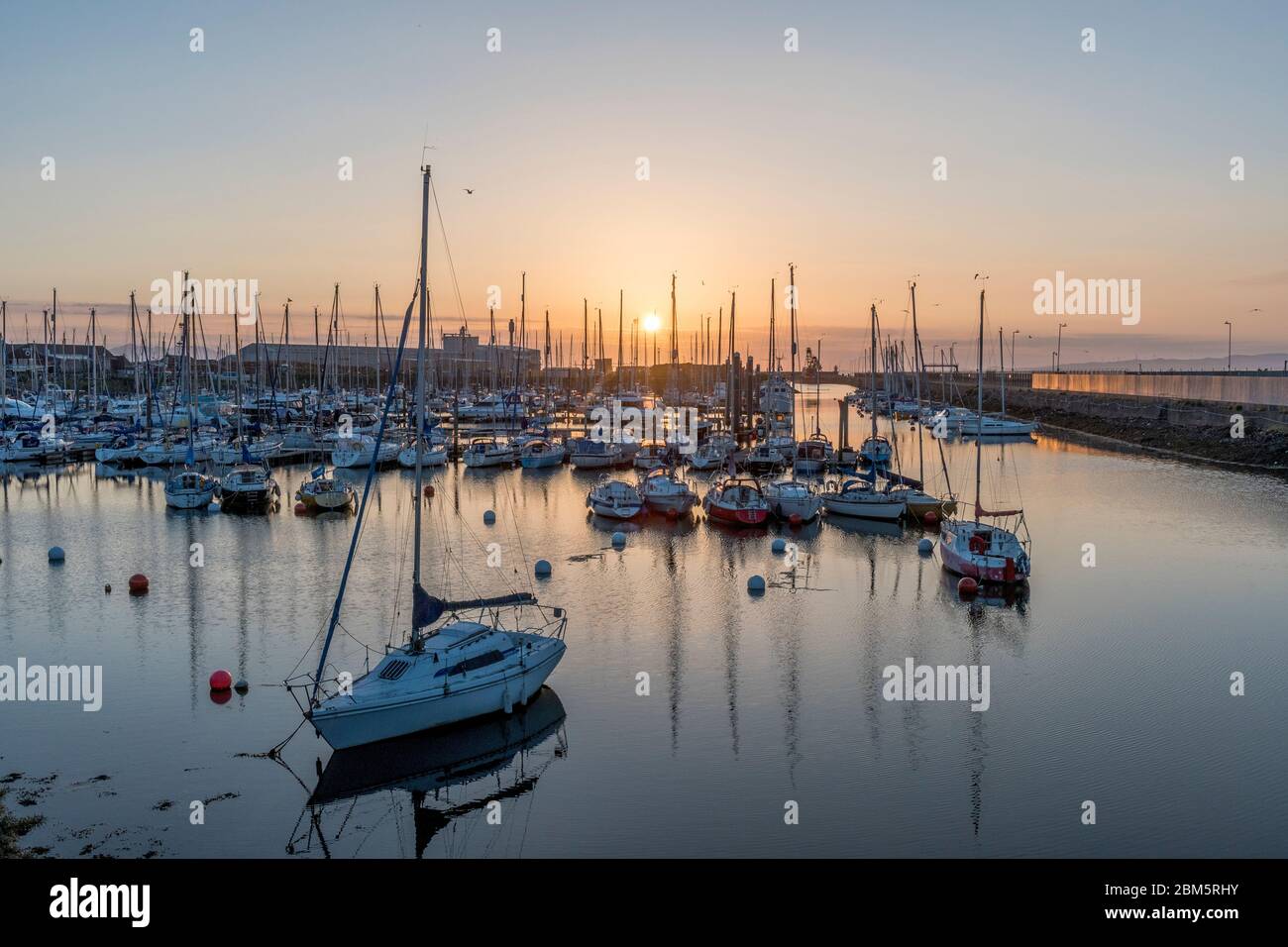 Troon harbour scotland hi-res stock photography and images - Alamy