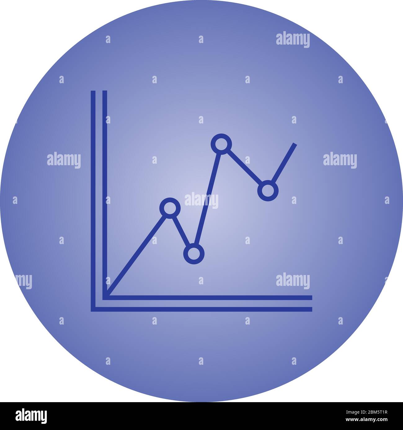 Beautiful Graph vector line icon Stock Vector Image & Art - Alamy