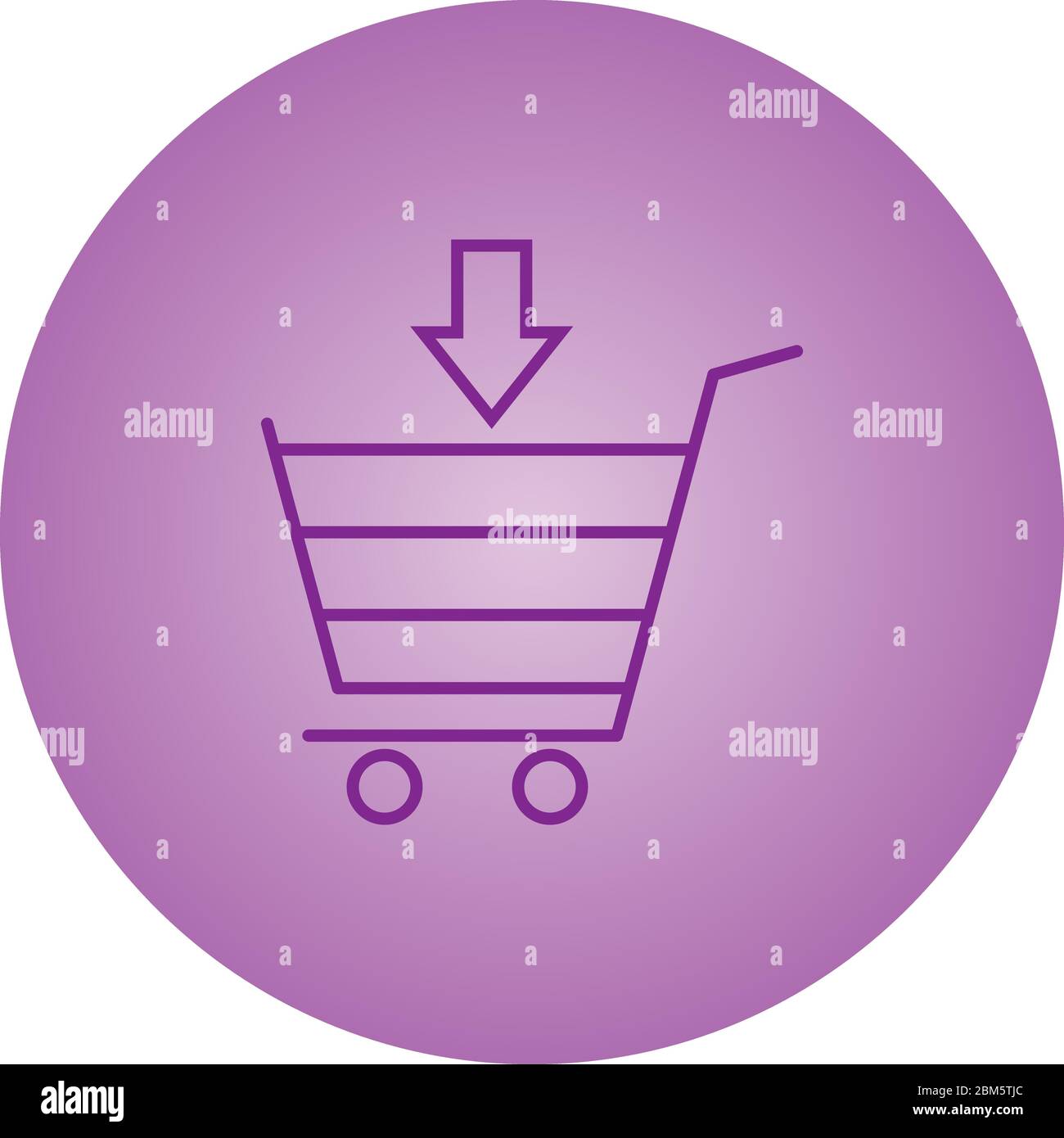 Beautiful Cart vector line icon Stock Vector Image & Art - Alamy