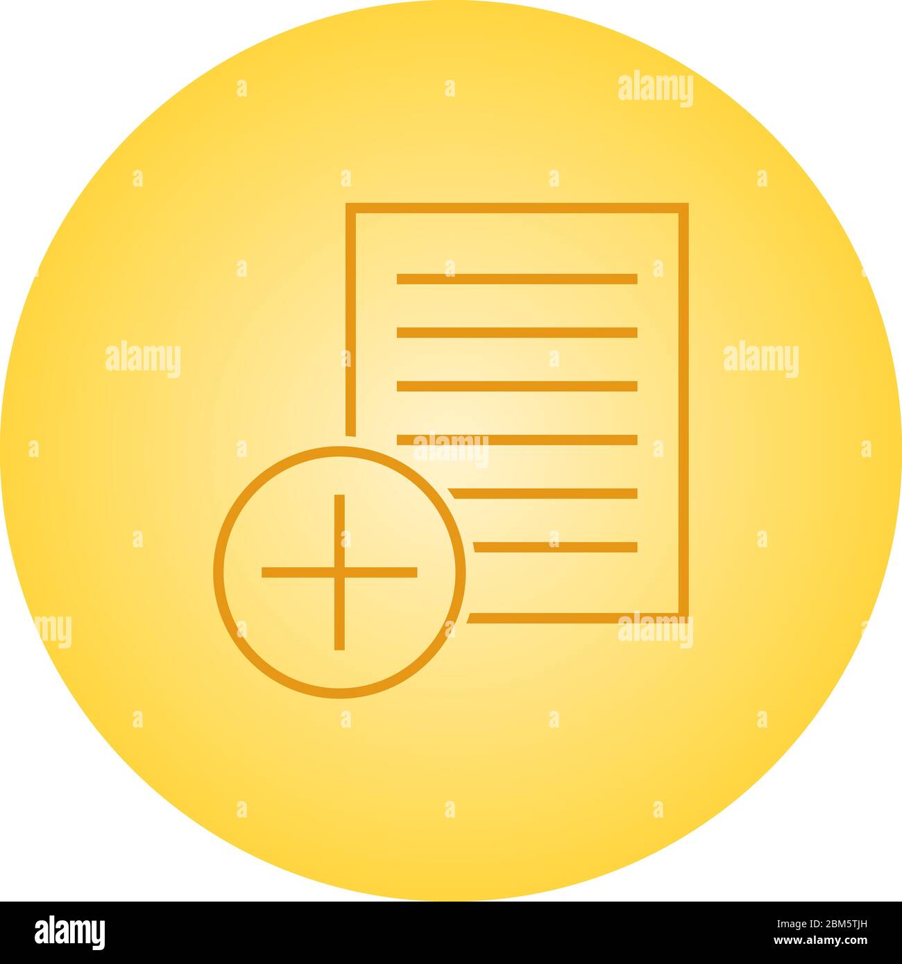 Beautiful Add documents vector line icon Stock Vector Image & Art - Alamy