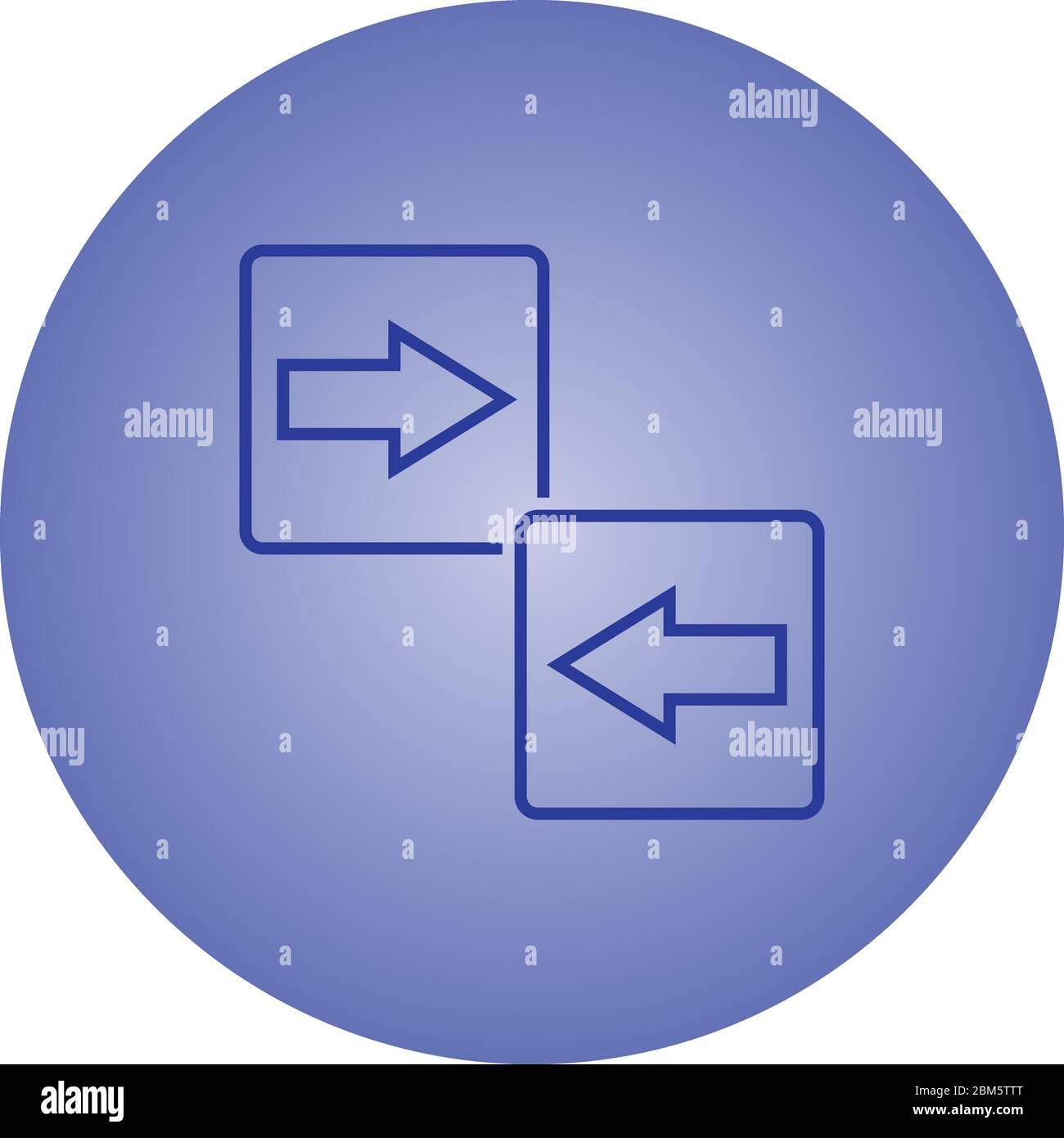 Beautiful Arrow directions vector line icon Stock Vector Image & Art ...