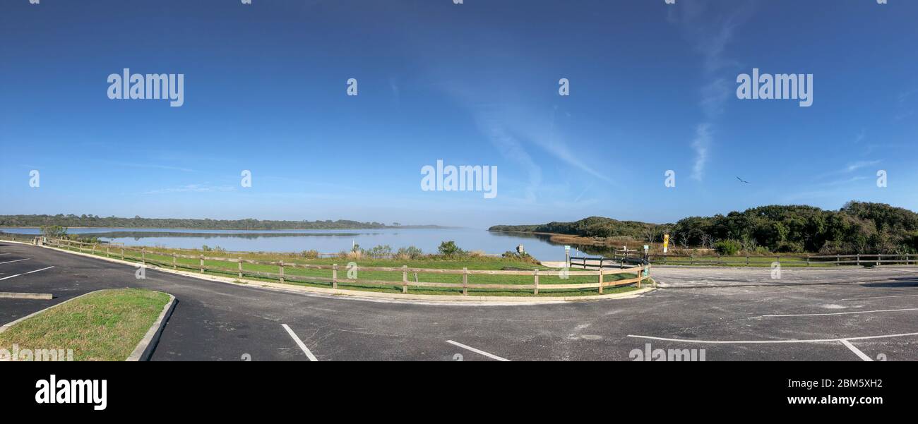 Beautiful Floridian Winter Landscape Stock Photo - Alamy