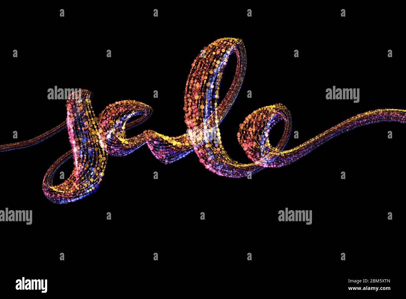 Sale handmade lettering, calligraphy made by colorful confetti, for ...