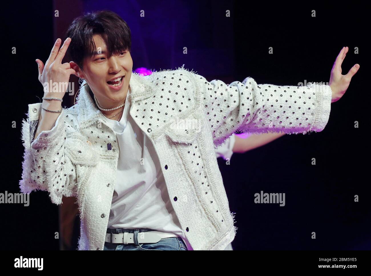 07th May, 2020. S. Korean singer Moon Jong-up Moon Jong-up, a member of ...