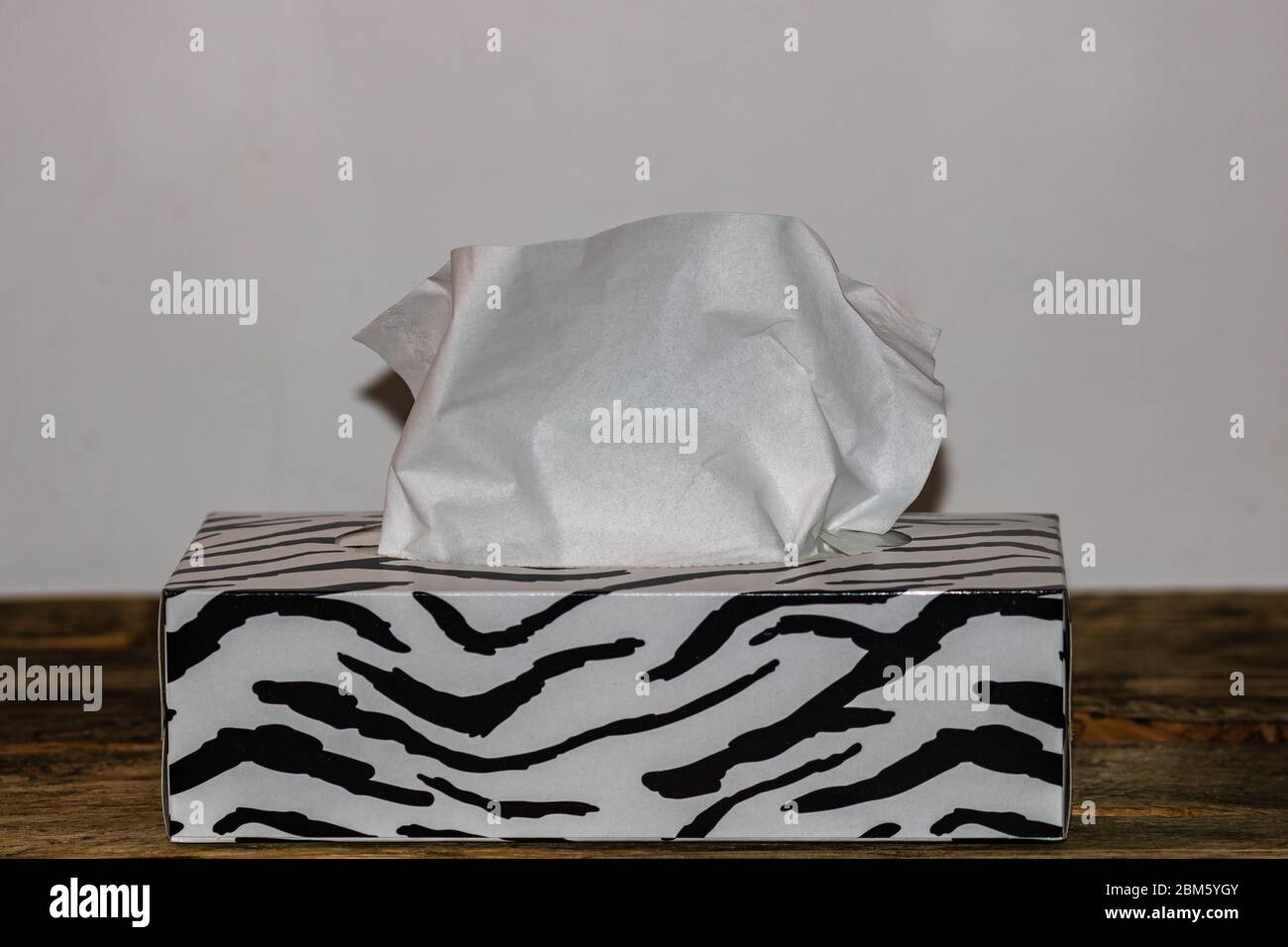 Close up of colorful tissue box isolated Stock Photo - Alamy