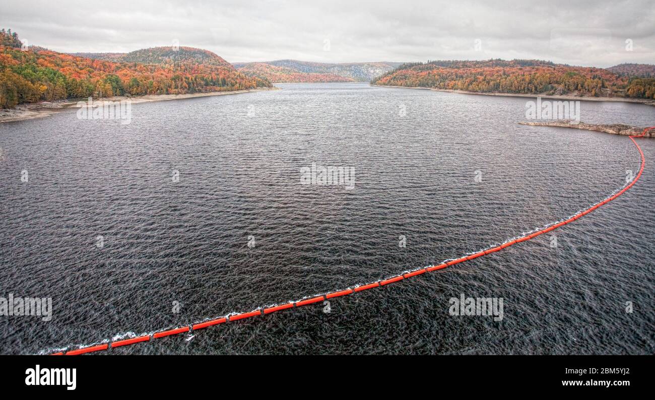 Aerial of agawa canyon wilderness park hi-res stock photography and ...