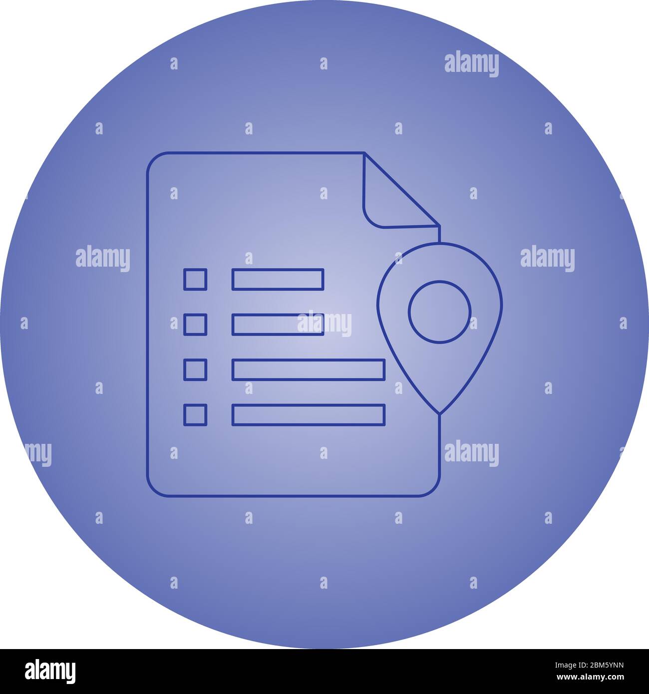 Files location vector line icon Stock Vector Image & Art - Alamy