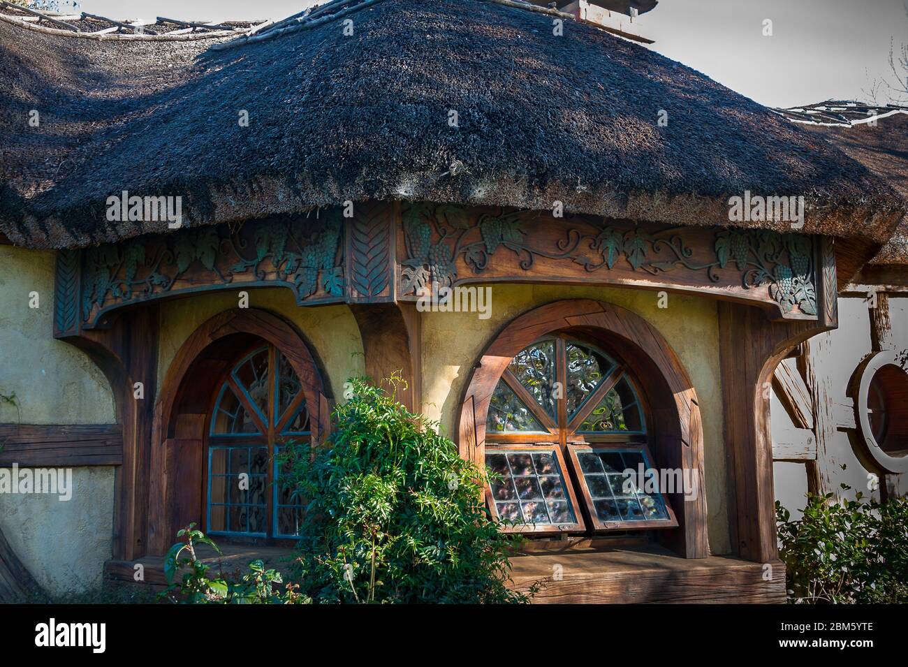 Matamata, New Zealand - July, 2018: Hobbiton movie set created to film ...