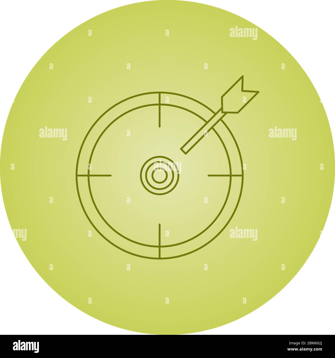 Beautiful target line icon Stock Vector Image & Art - Alamy