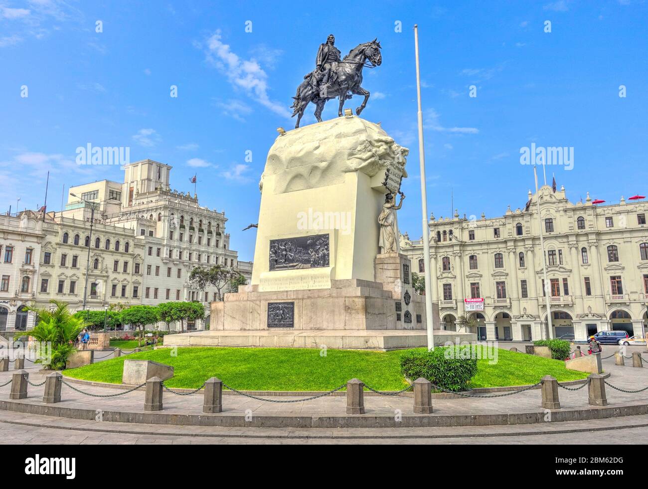 Colonial Architecture in Lima, Peru Stock Photo - Alamy