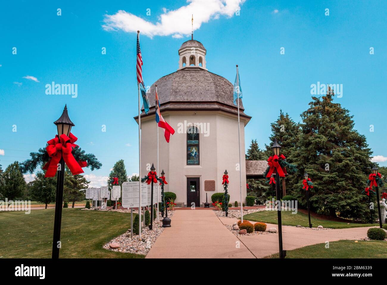 The Silent Night memorial chapel in Frankenmuth Michigan Stock Photo ...