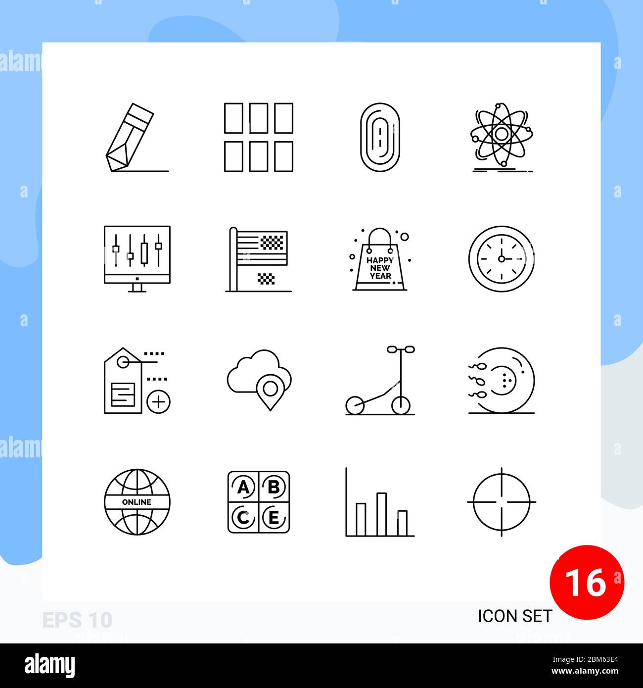 Physics science Stock Vector Images - Alamy