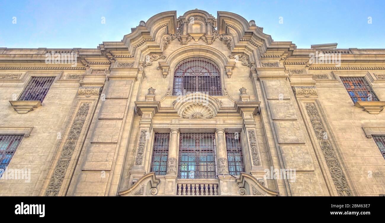 Colonial Architecture in Lima, Peru Stock Photo - Alamy