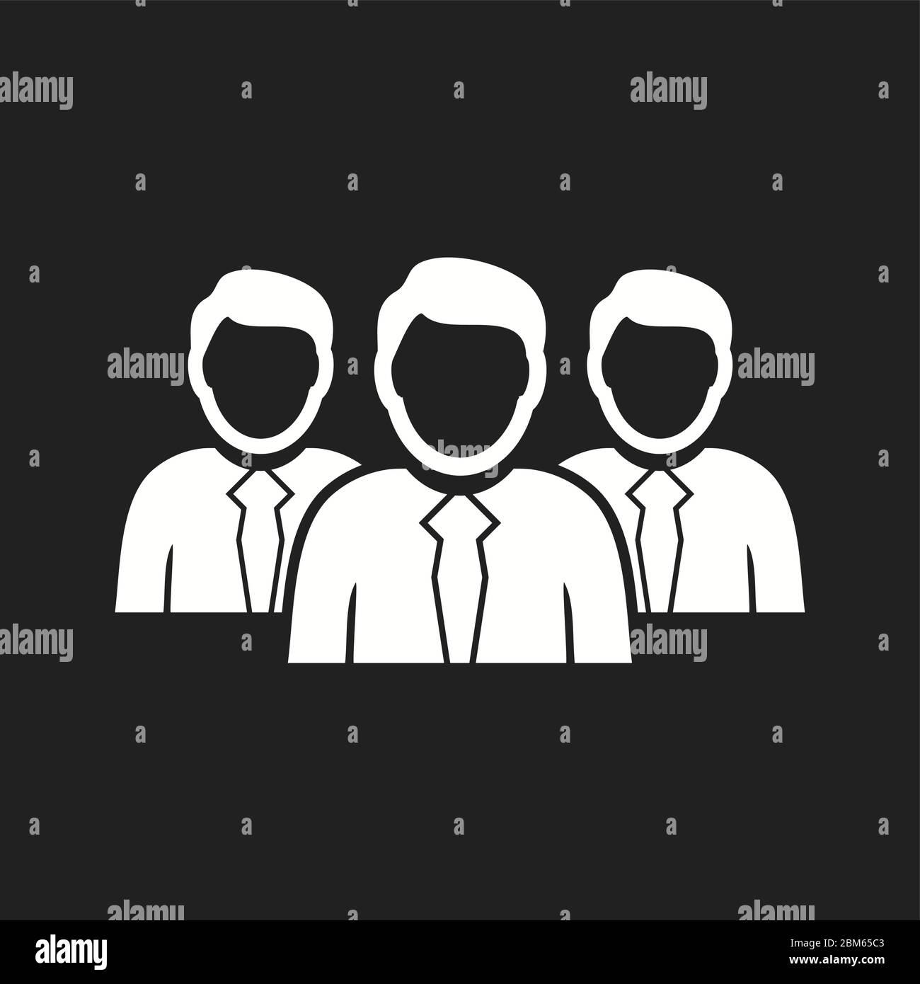 Beautiful Teamwork Vector Glyph Icon Stock Vector Image & Art - Alamy