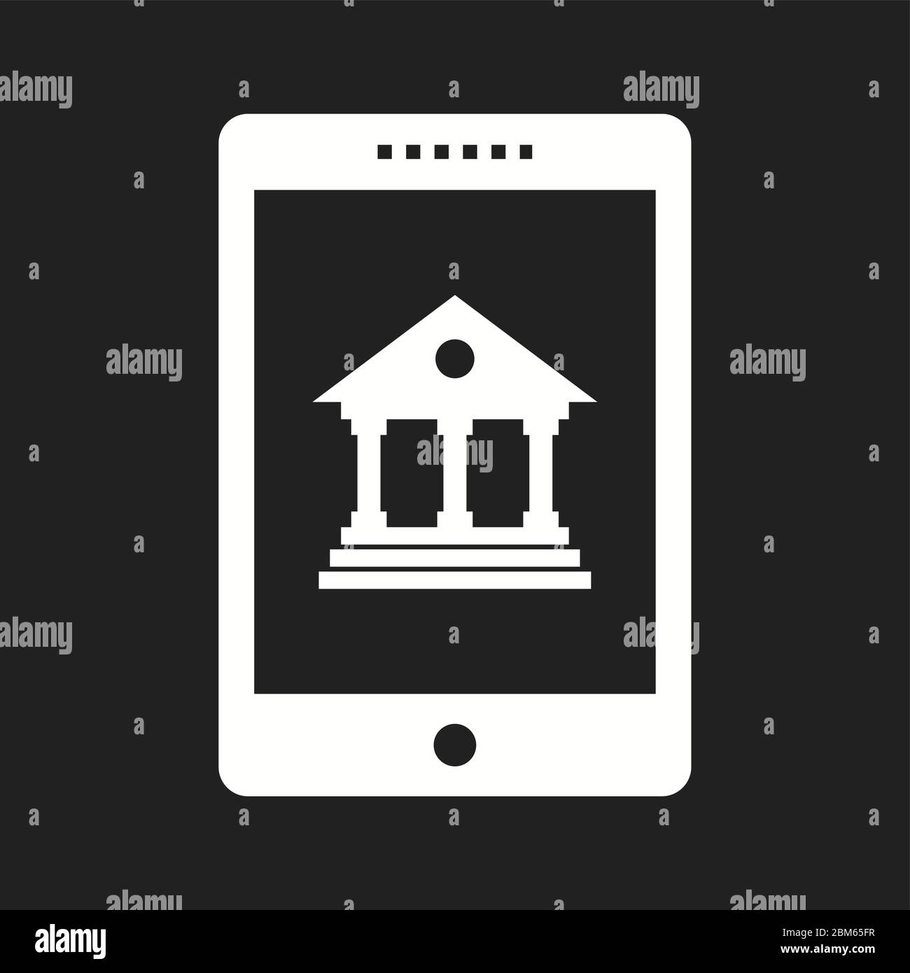 Beautiful Mobile banking Vector Glyph Icon Stock Vector Image & Art - Alamy