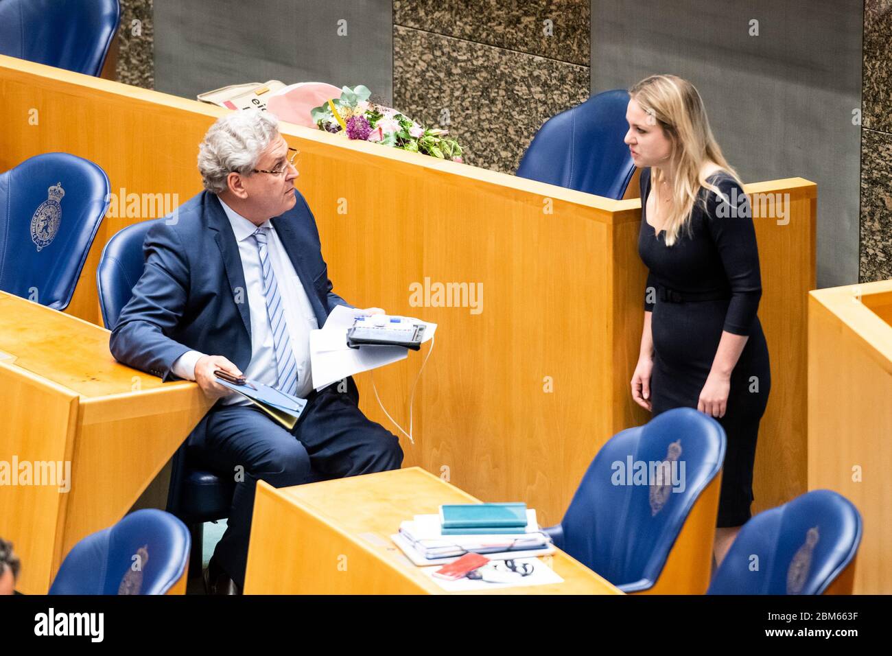 Den Haag, Netherlands. 07th May, 2020. DEN HAAG, 07-05-2020, First time ...