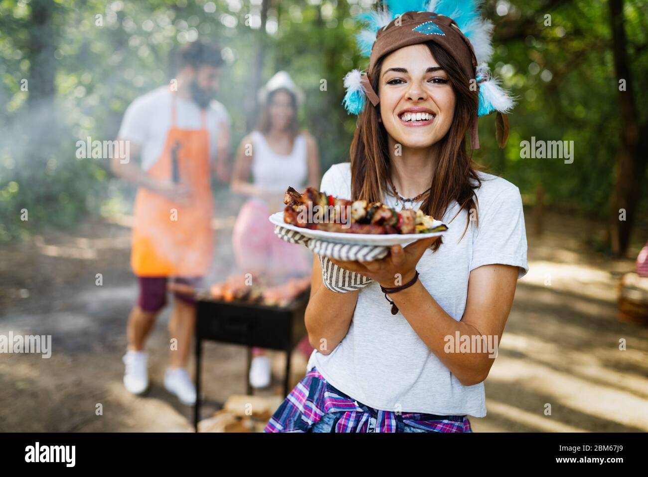 Party in the nature hi-res stock photography and images - Alamy