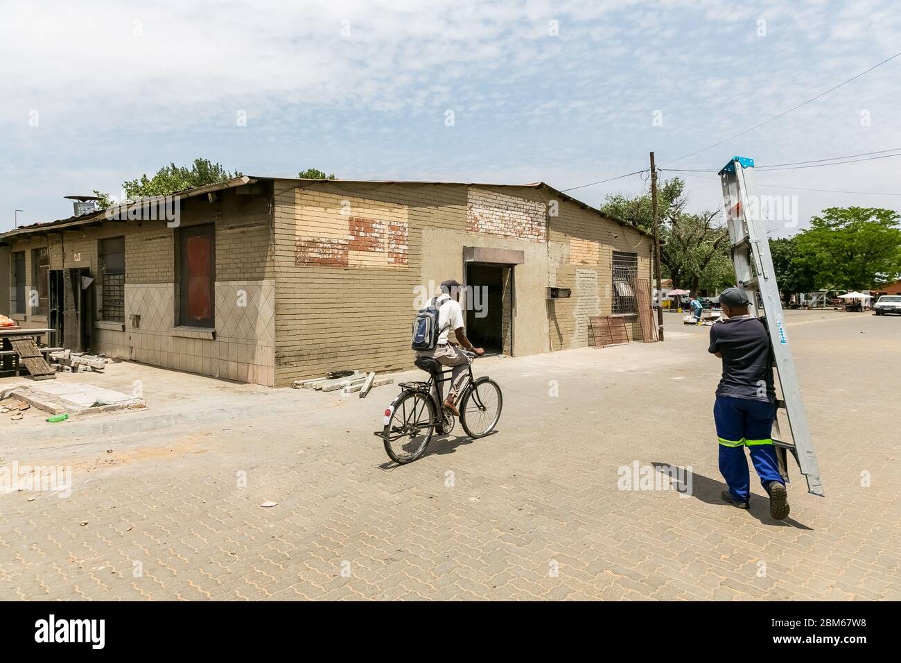 Johannesburg, South Africa - October 17, 2016: Outside Exterior of old ...
