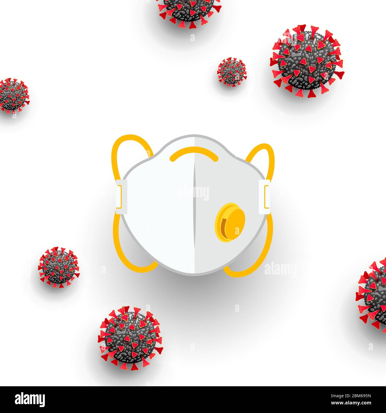 Ffp mask Stock Vector Images - Alamy