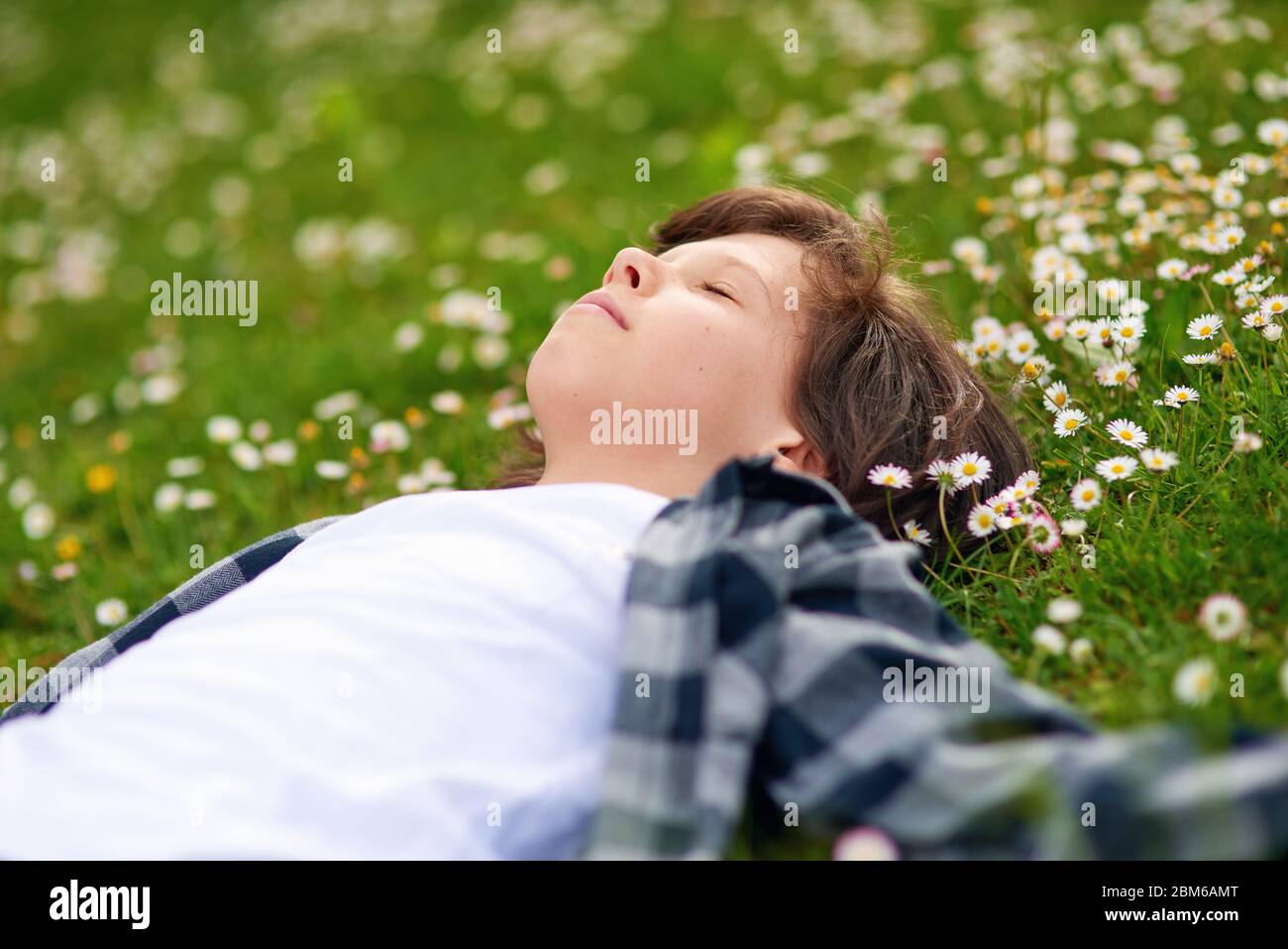 Happy calm hi-res stock photography and images - Alamy